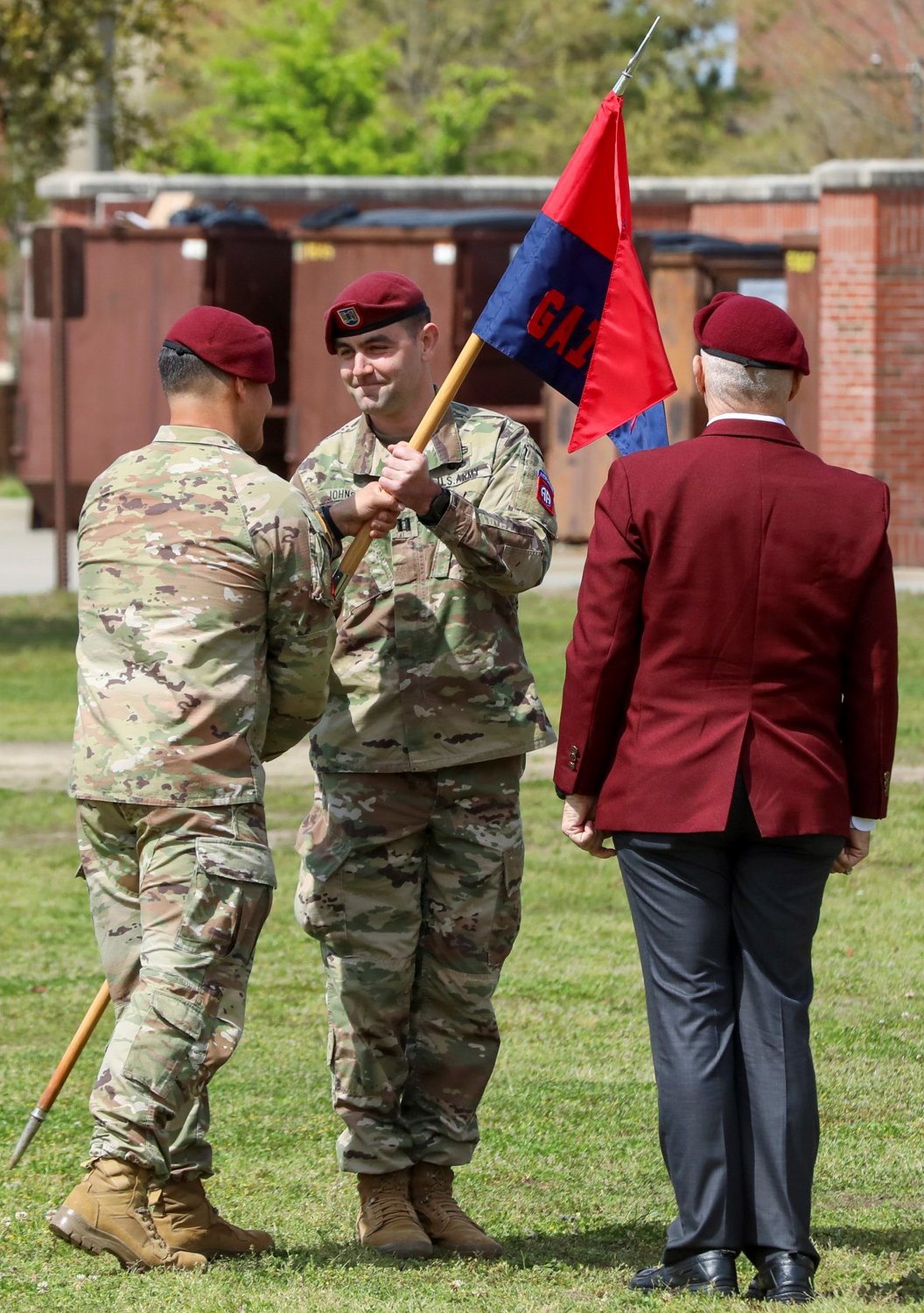82nd Airborne’s Gainey Company uncases colors, paves the way for innovation