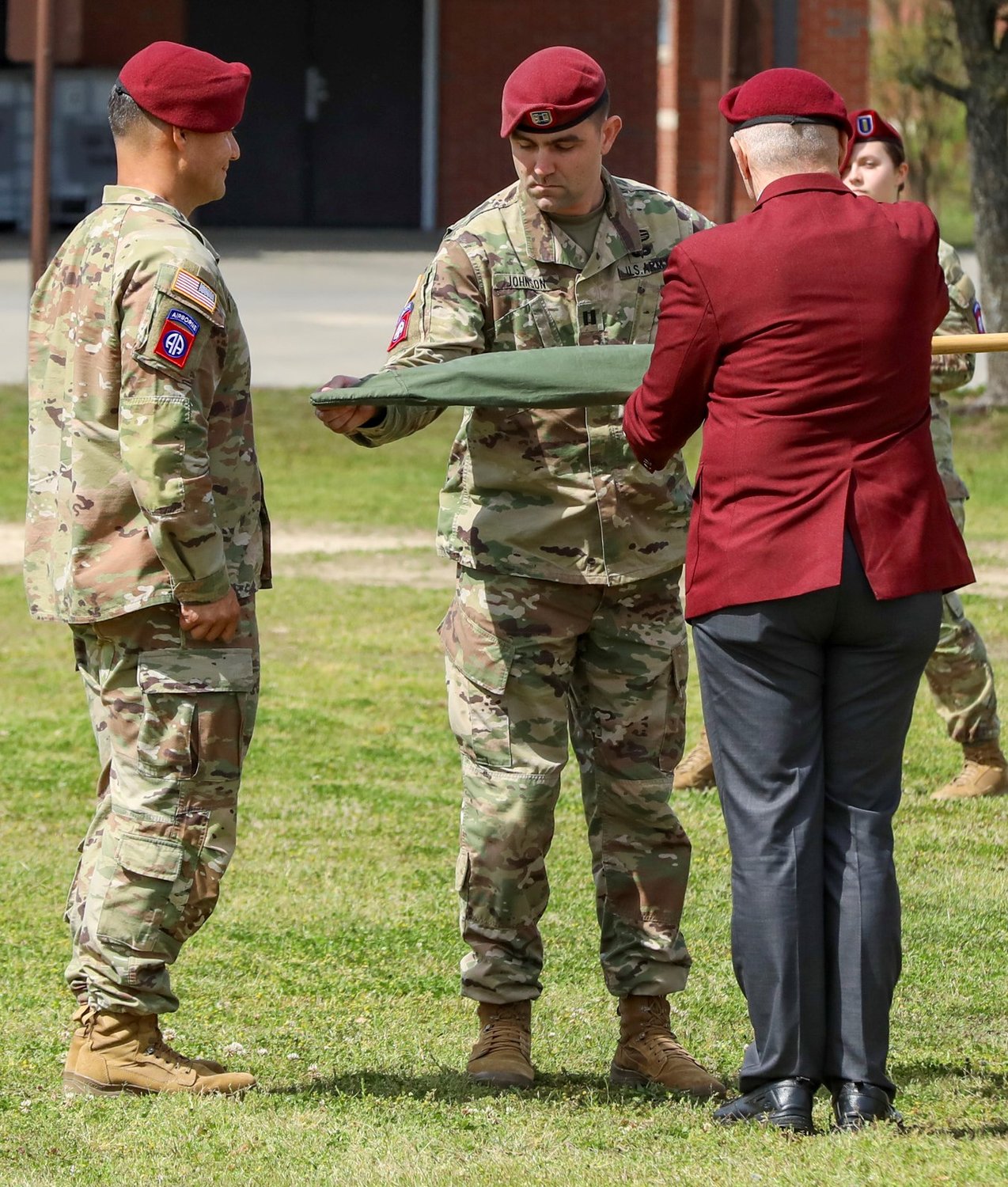 82nd Airborne’s Gainey Company uncases colors, paves the way for innovation
