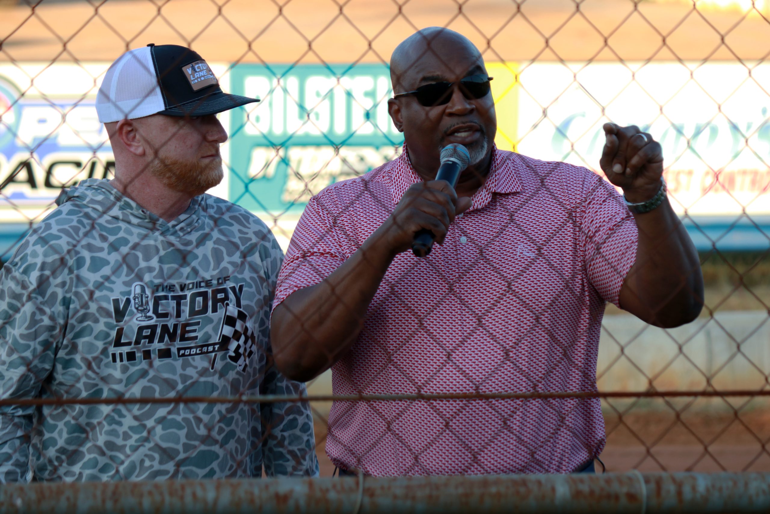 Mark Robinson finds support at Fayetteville speedway amid scandal