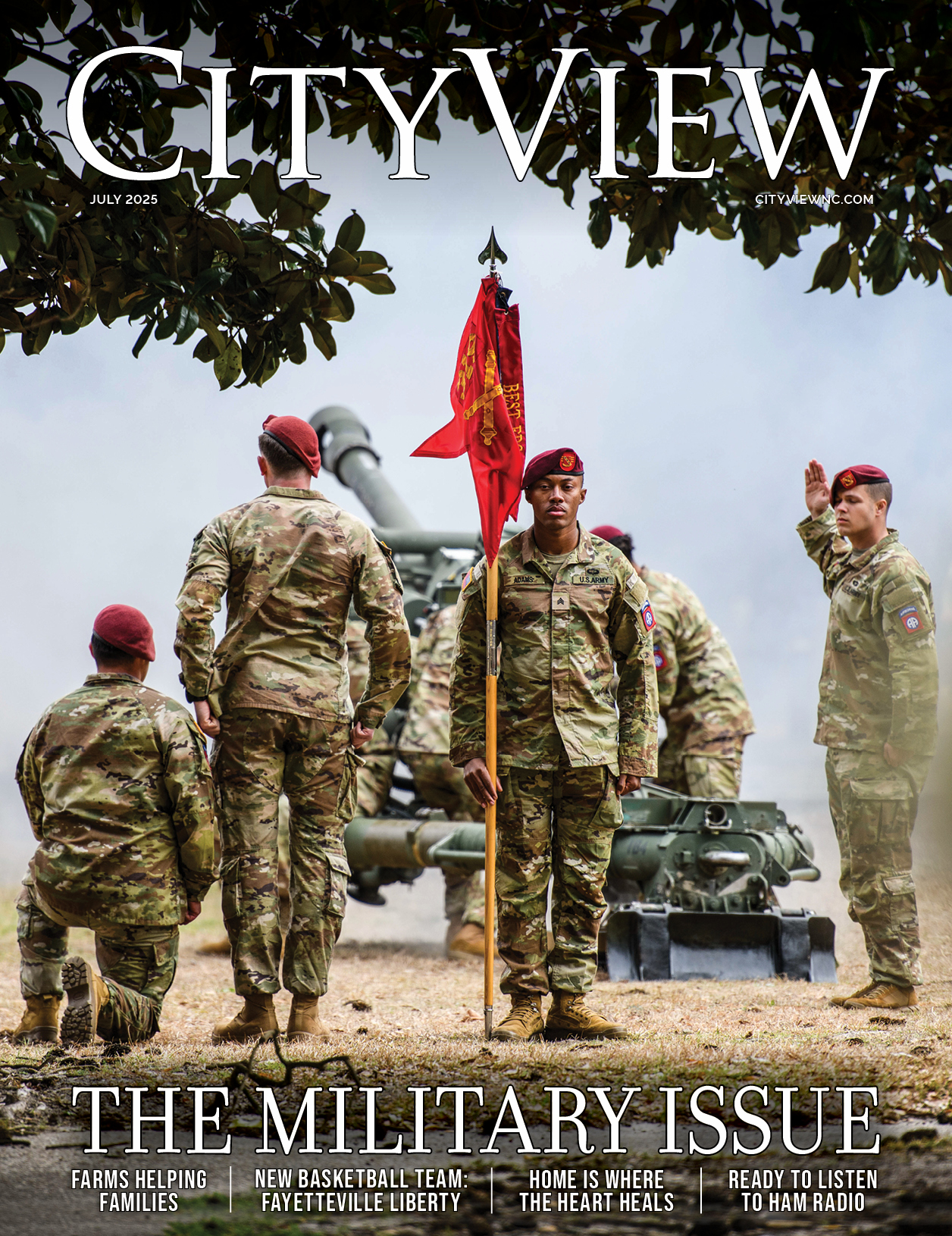 Fayetteville's July 2025 CityView Magazine available digitally