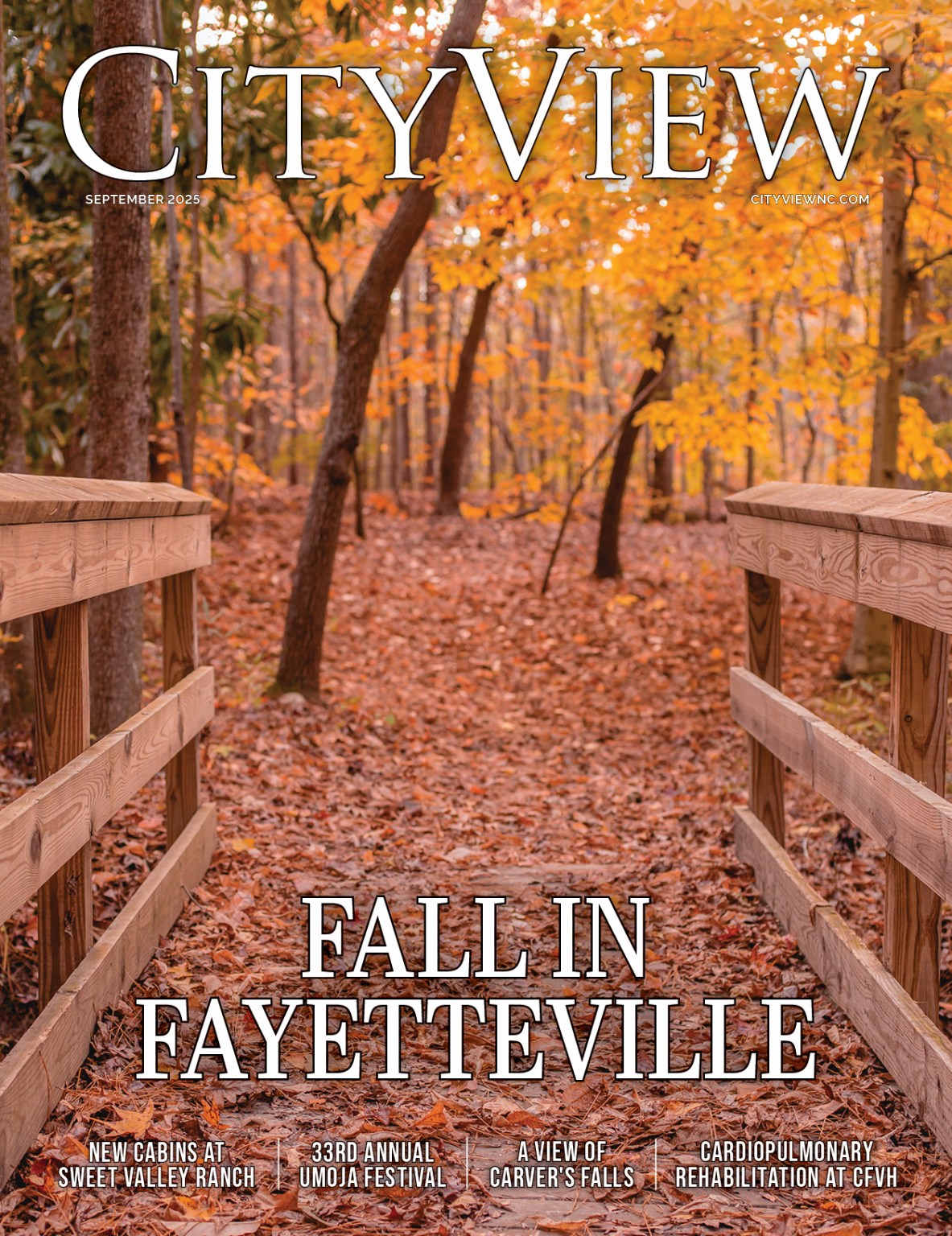 CityView September 2025: 'Fall in Fayetteville' Magazine